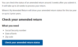Where's My Amended Refund? | Overview - Social Security Resources